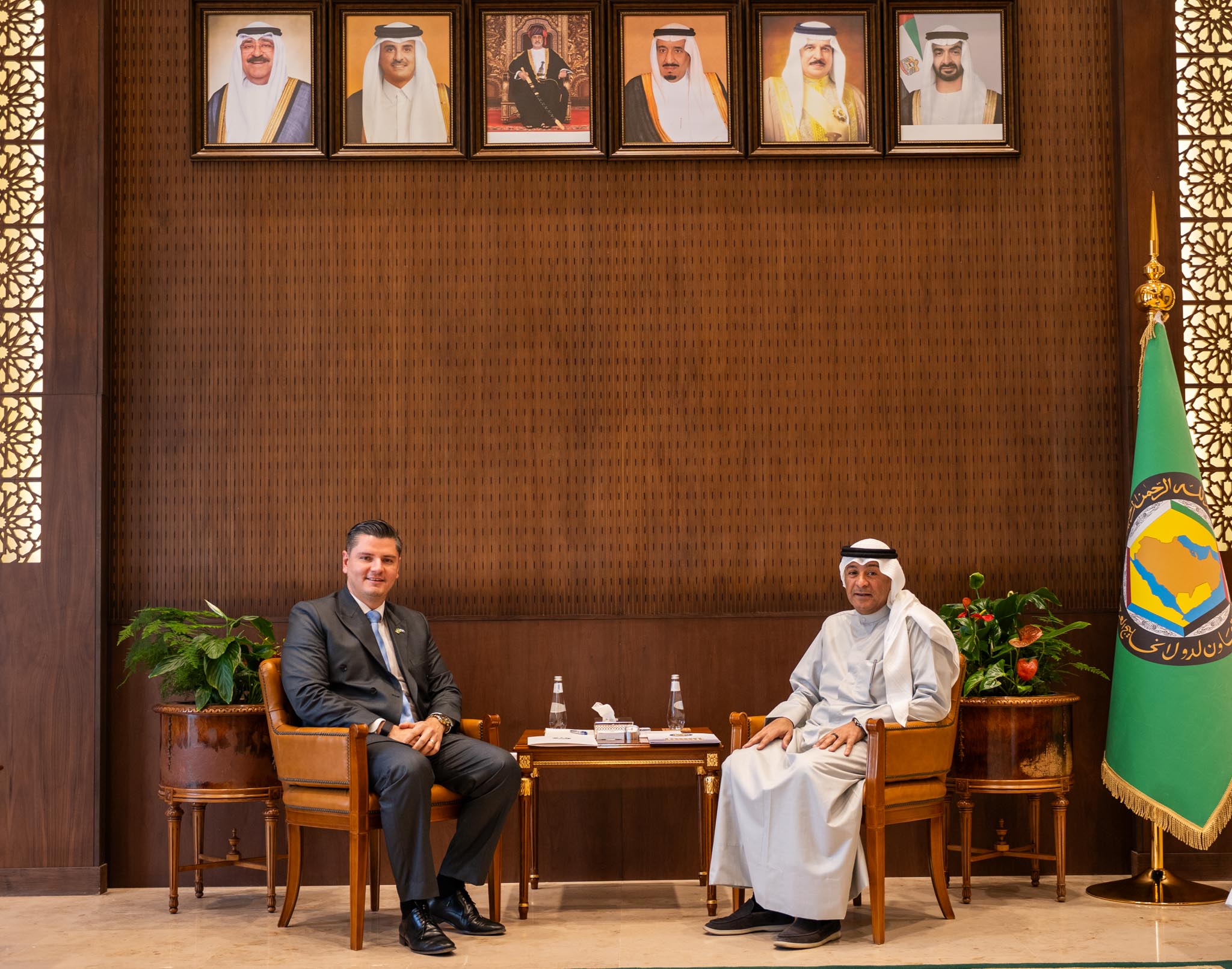 HE GCCSG Receives the Ambassador of the Republic of El Salvador to the ...