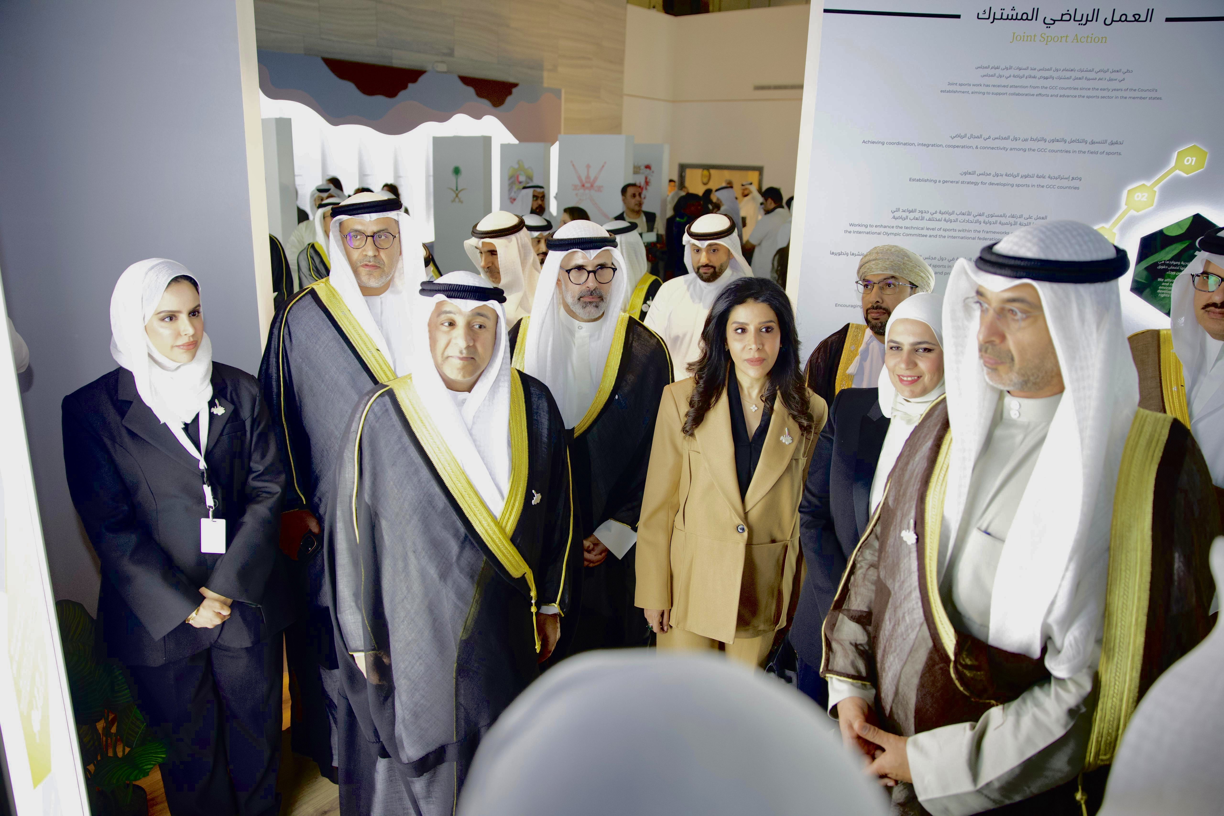 HE the GCCSG: Our Aim with the GCC Pavilion Accompanying the 45th Gulf ...