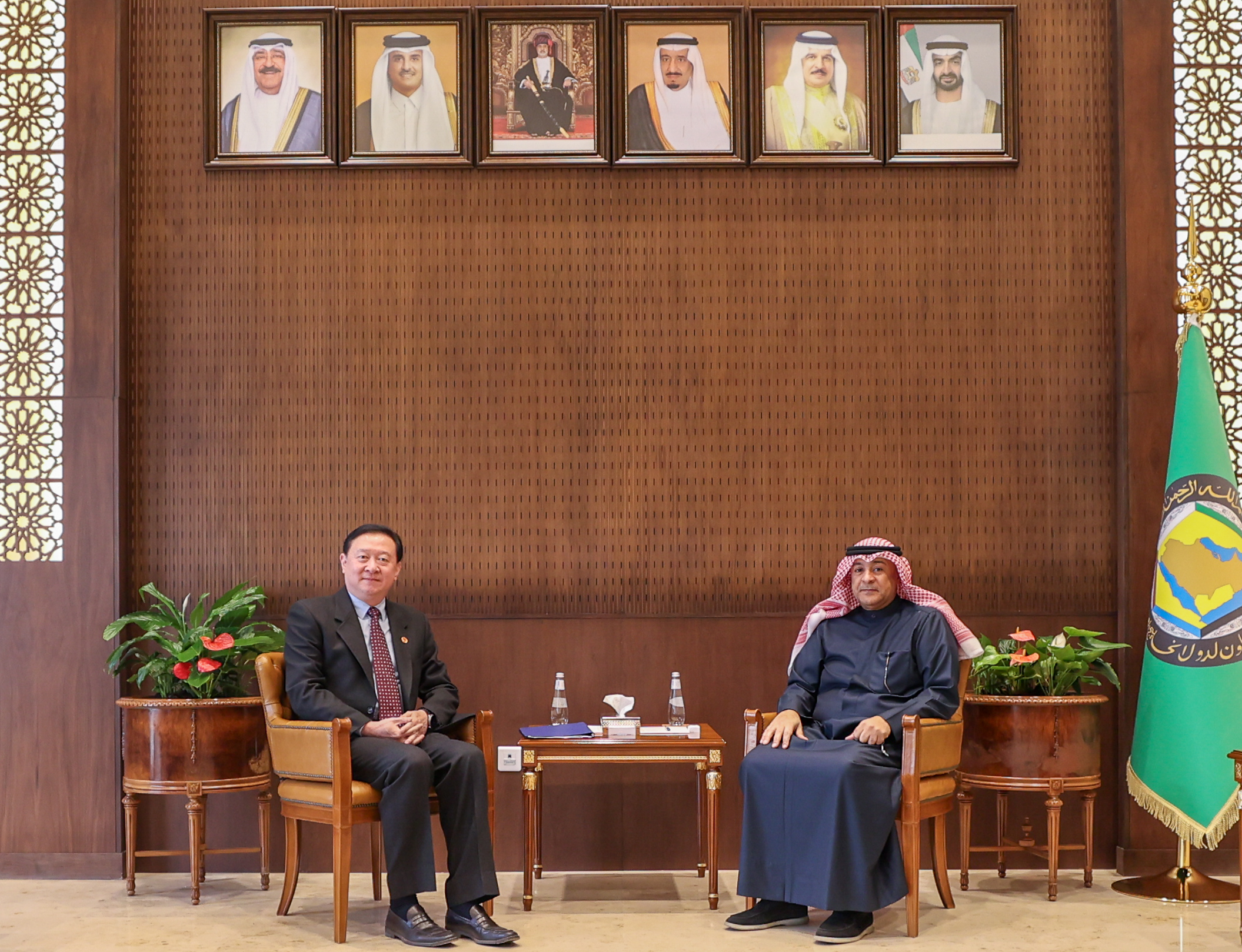 HE the GCCSG Receives the Ambassador of the People's Republic of China ...