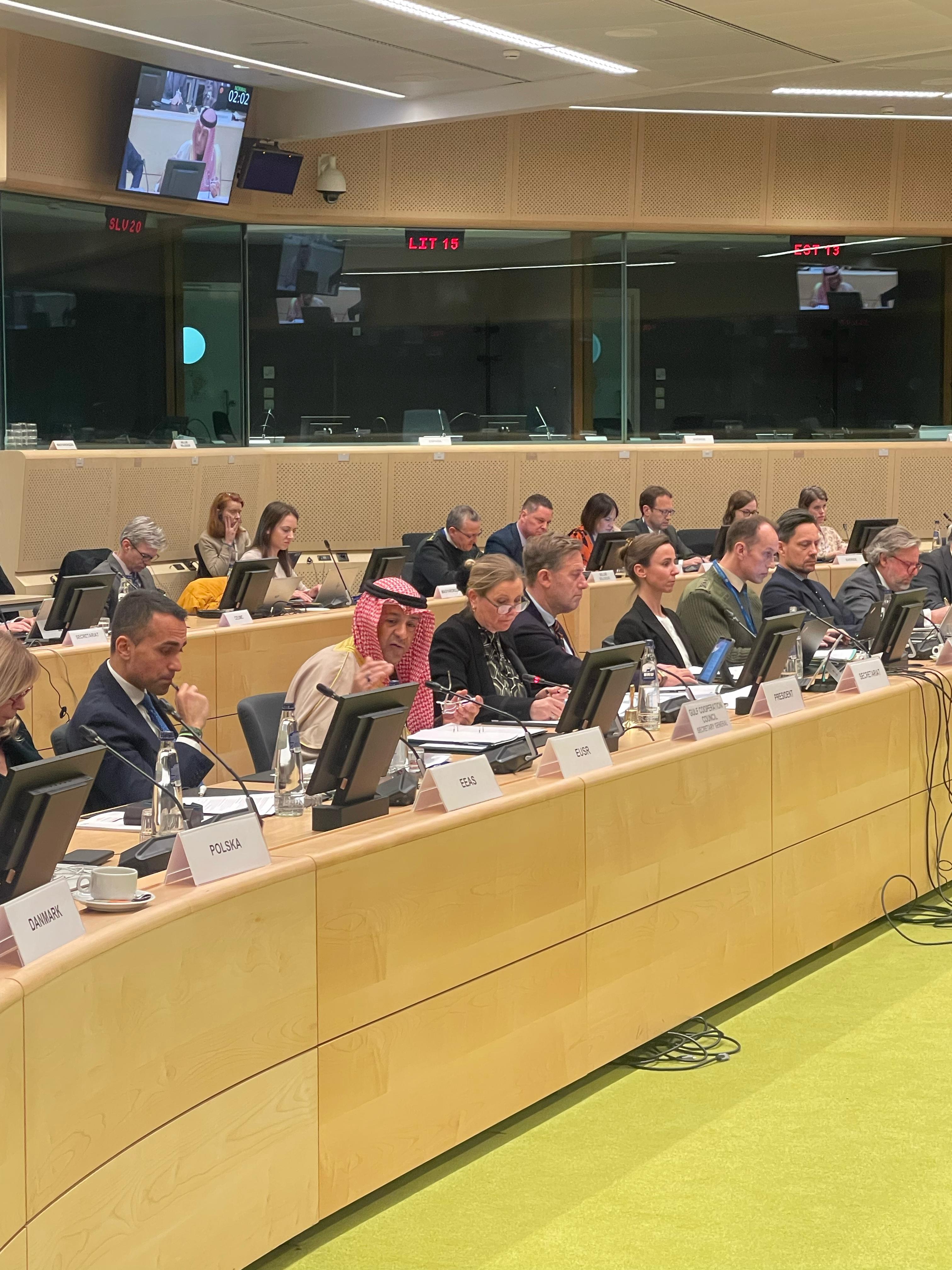 HE GCCSG Meets with Vice-Chair of the European Parliament's Foreign ...