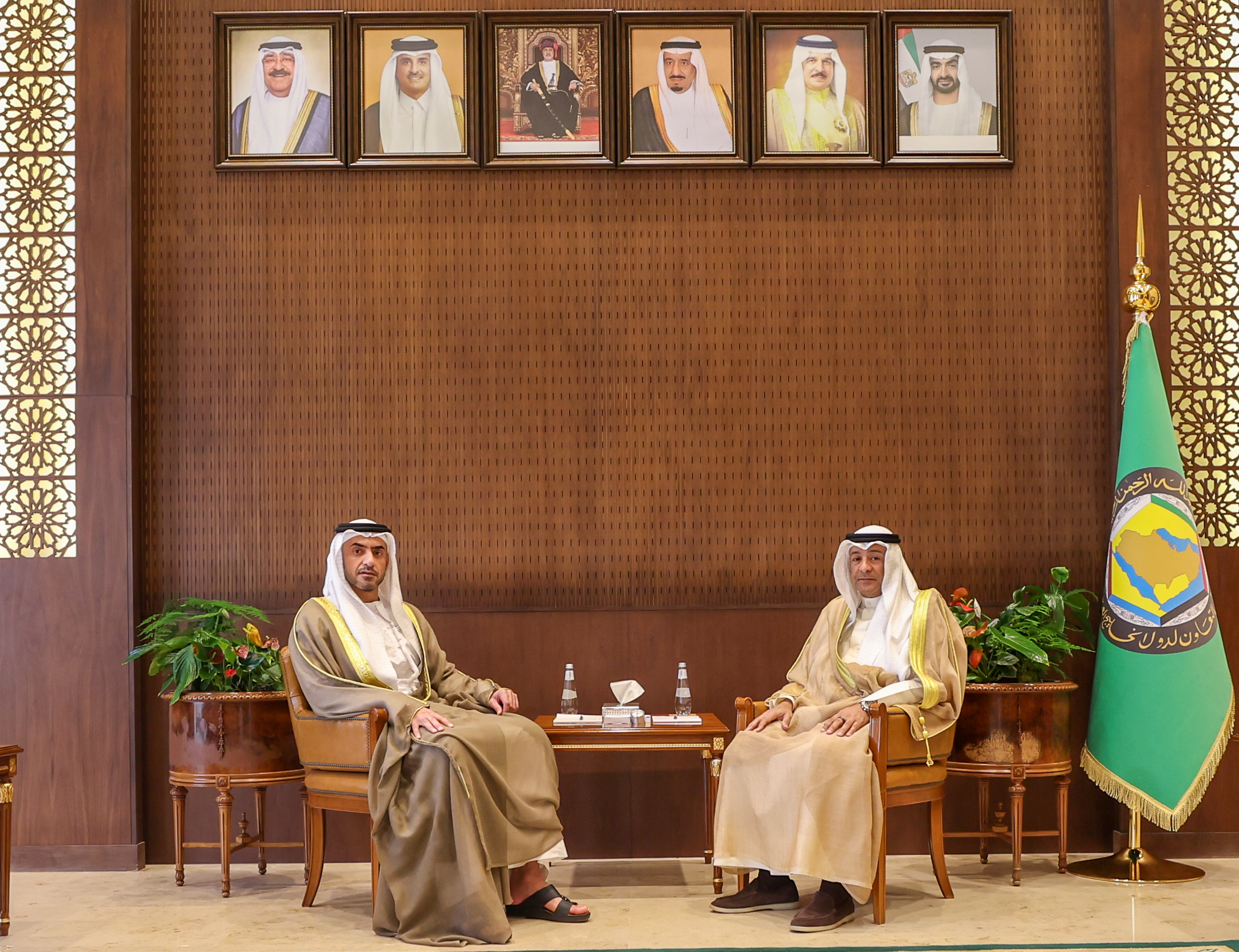 HE the GCCSG Receives UAE Ambassador to Saudi Arabia on the Occasion of ...