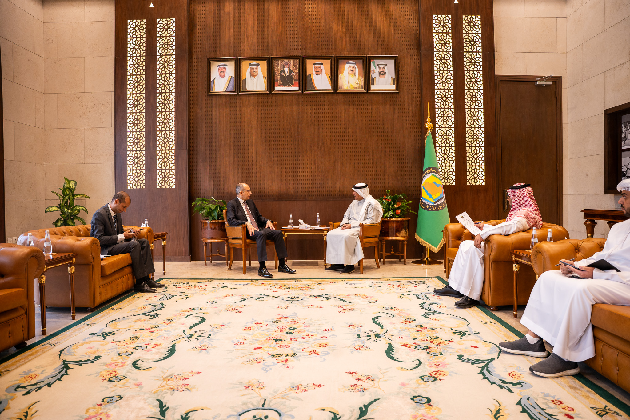 HE the GCCSG Receives Ambassador of the Republic of Tunisia to the ...