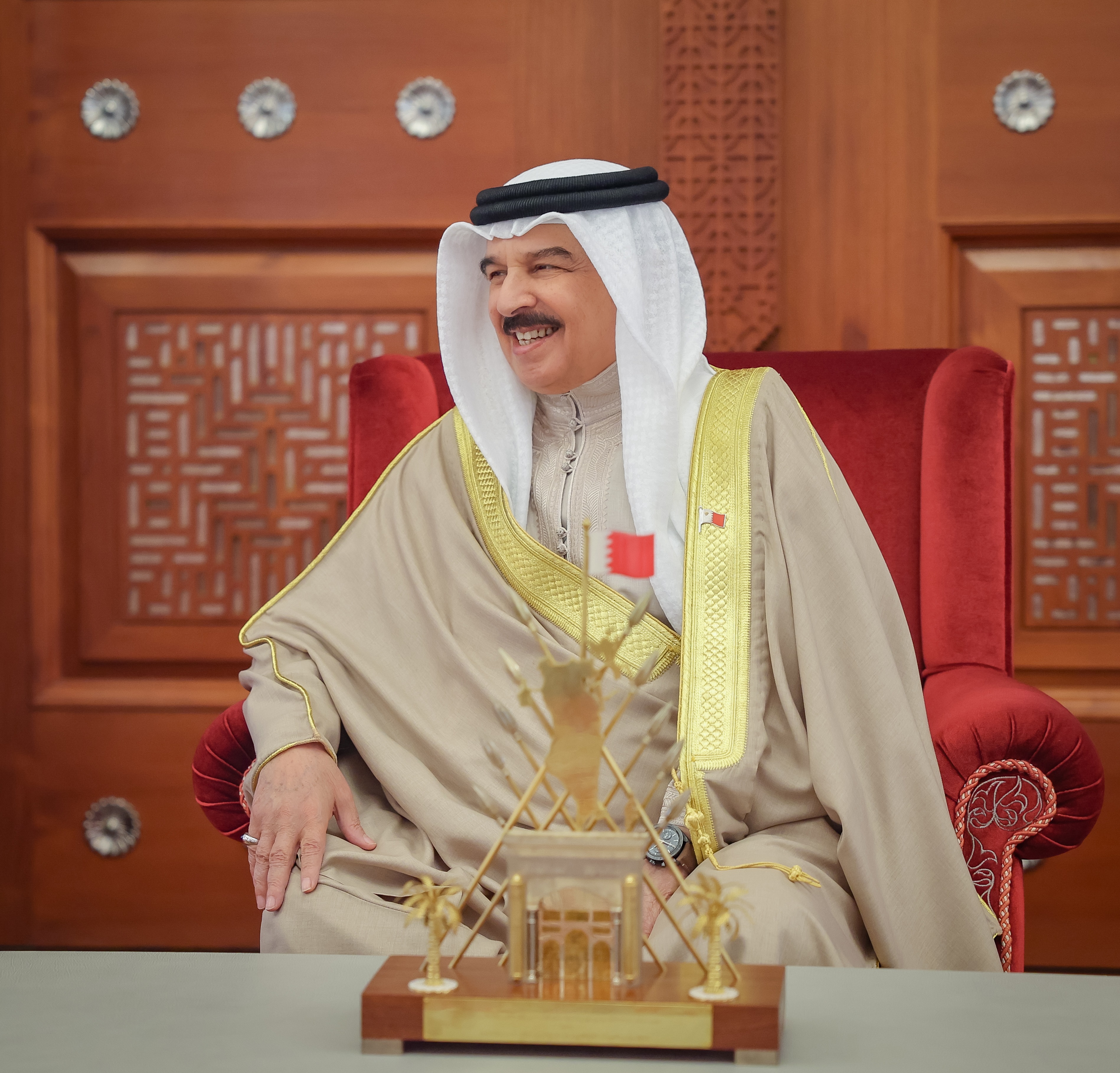 His Majesty King Hamad bin Isa Al Khalifa, the King of the Kingdom of ...