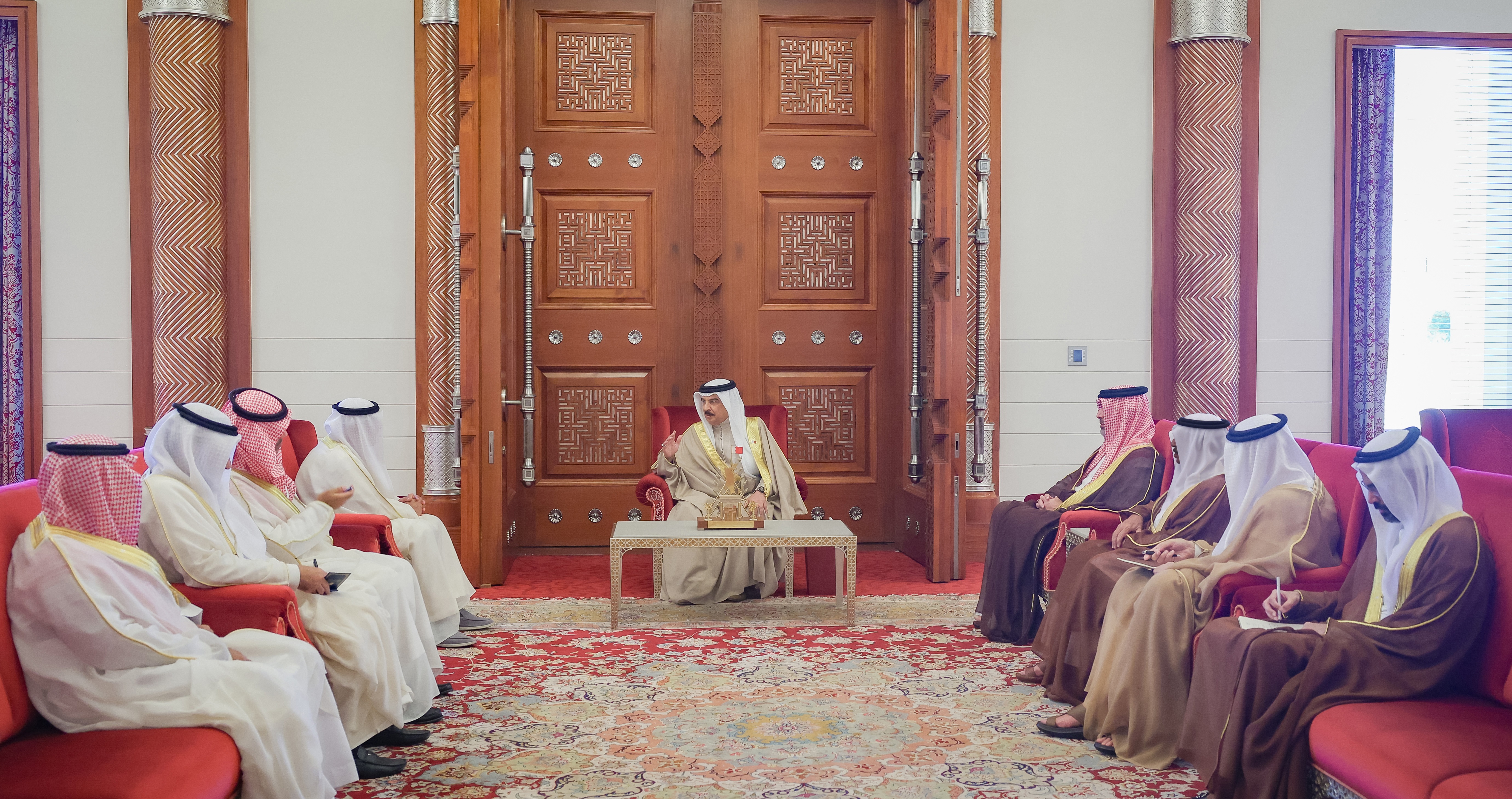 His Majesty King Hamad bin Isa Al Khalifa, the King of the Kingdom of ...
