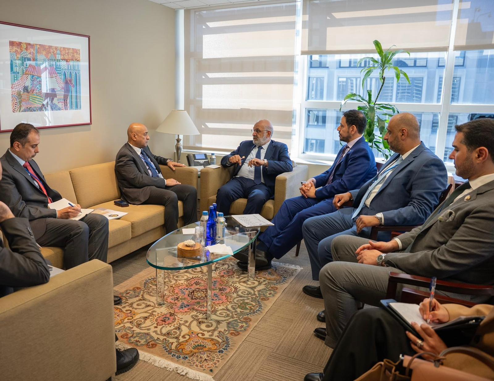 HE GCCSG Discusses with the Executive Director of the World Bank Group ...