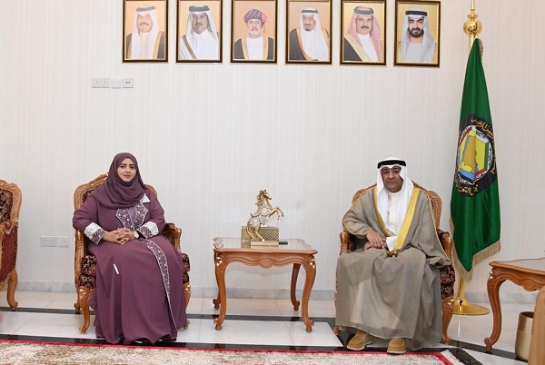 GCC Secretary General and Social Development Minister of the Sultanate ...