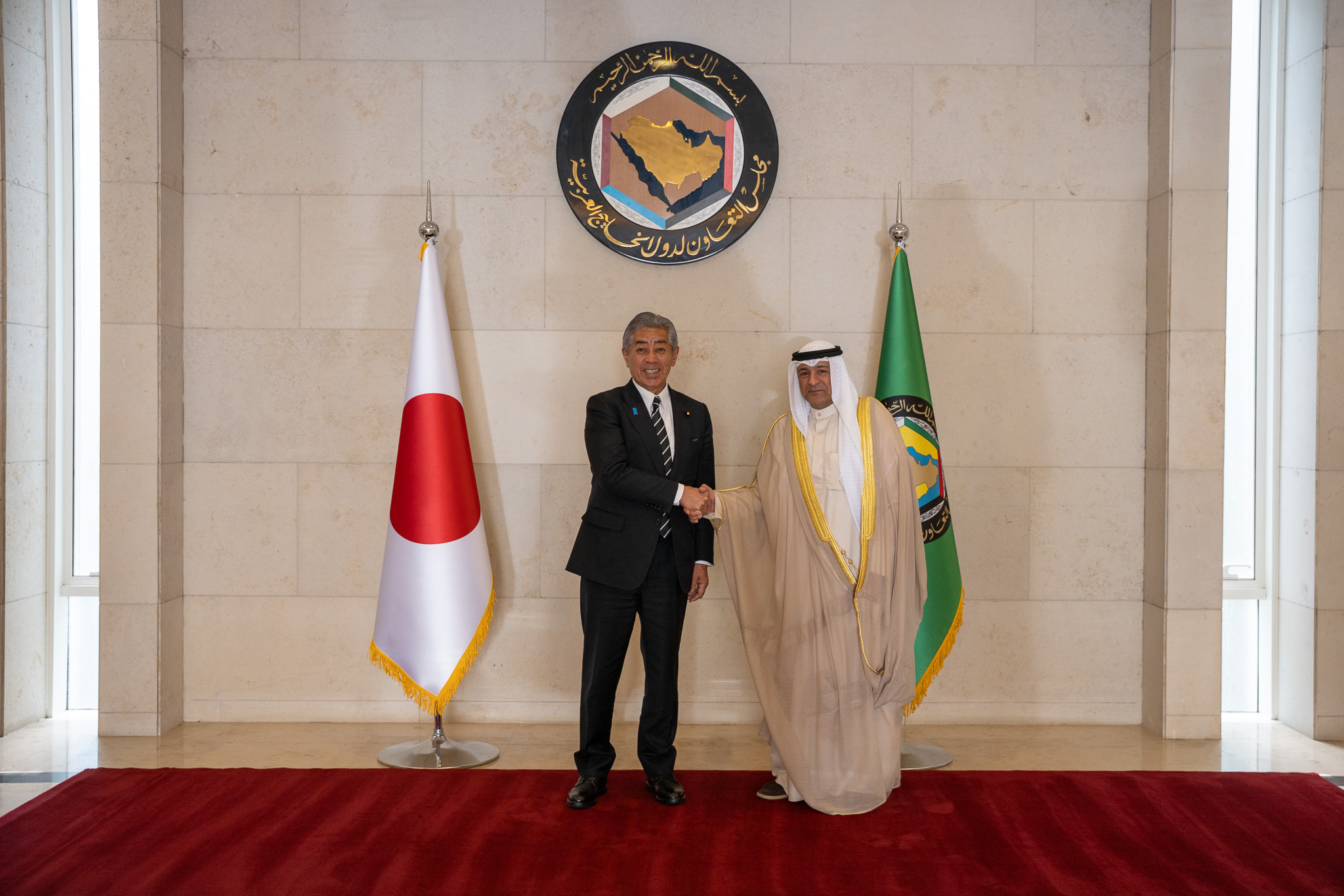 HE GCCSG Receives Japan's Minister of Foreign Affairs & Discusses Ways ...