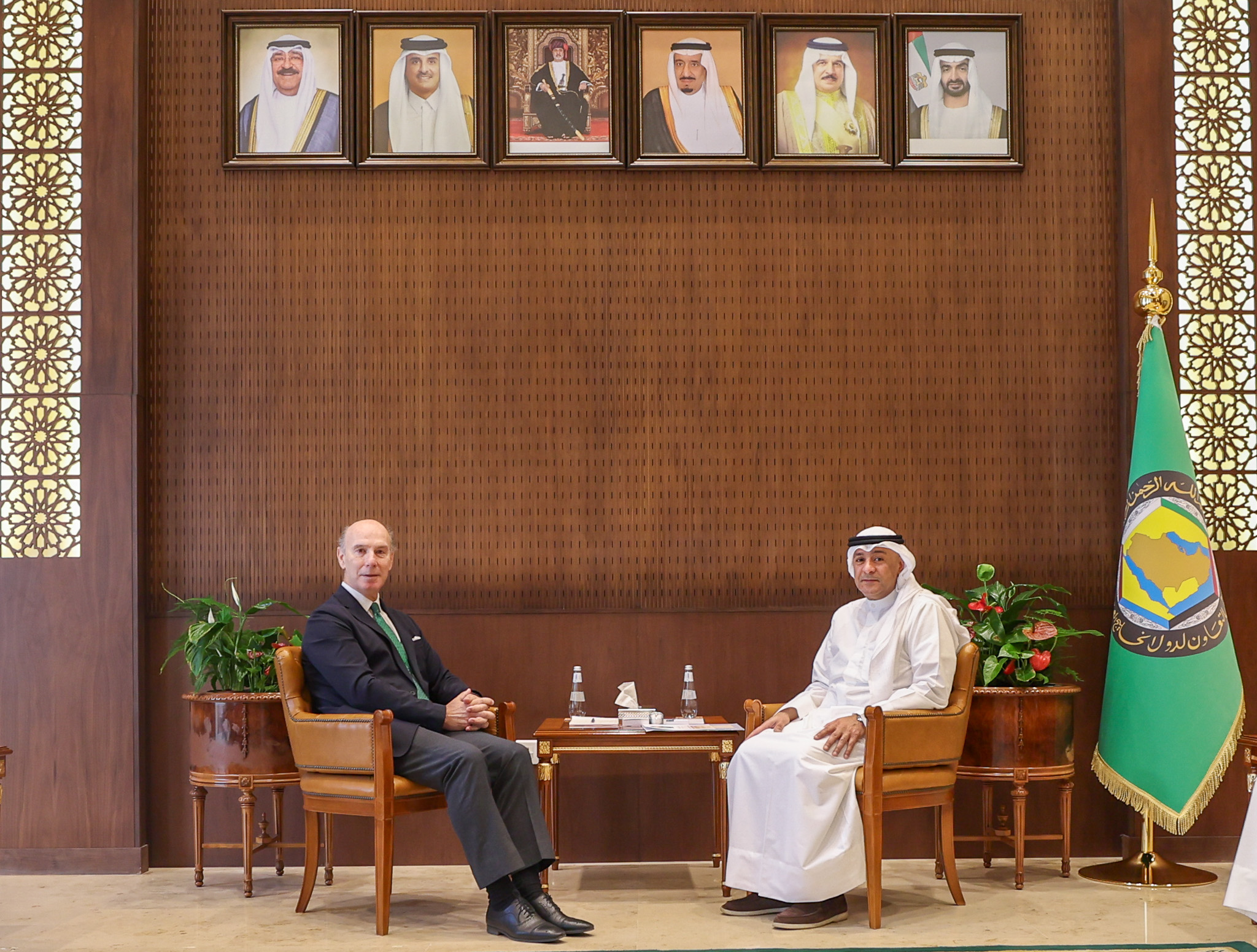 HE the GCCSG Receives the Ambassador of the Kingdom of Spain to the ...